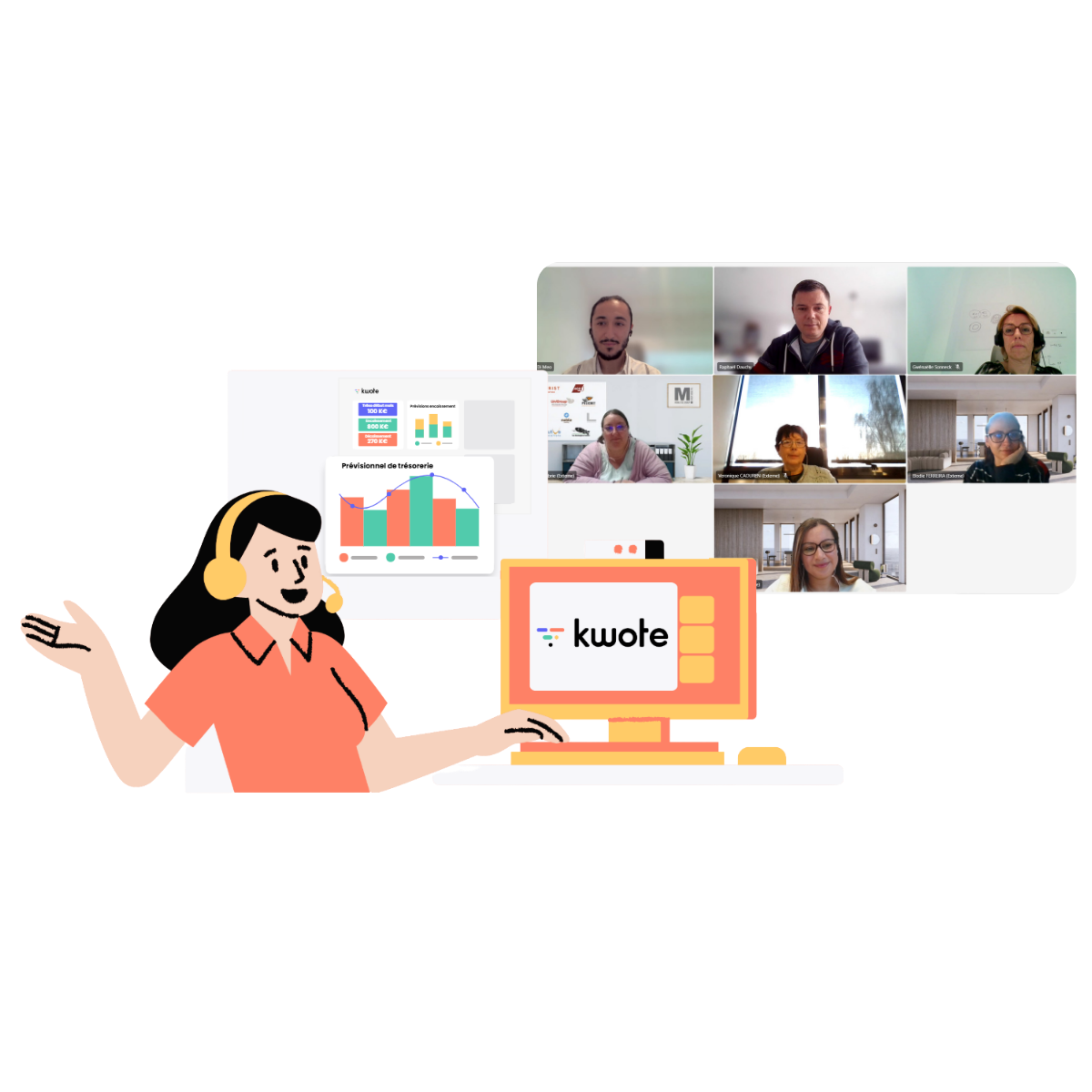 Le tout premier E-Klub : Atelier Prévisionnel de trésorerie - kwote